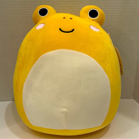 Squishmallows | Toys | Squishmallows 1 Leigh The Yellow Toad With Brown ...